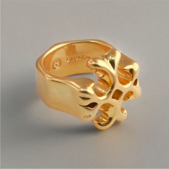 Tory Burch | Jewelry | Tory Burch Gold Roxannestatement Ring | Poshmark